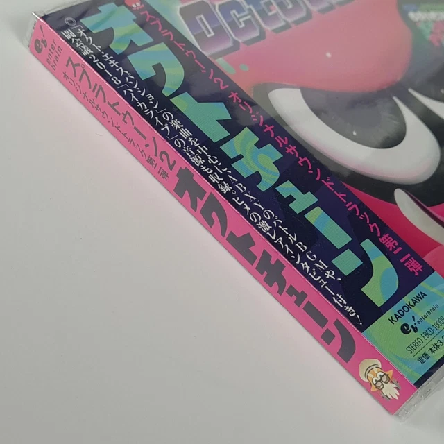 Splatoon 2 Original Soundtrack Octotune Cd Ost Japan New Game Music