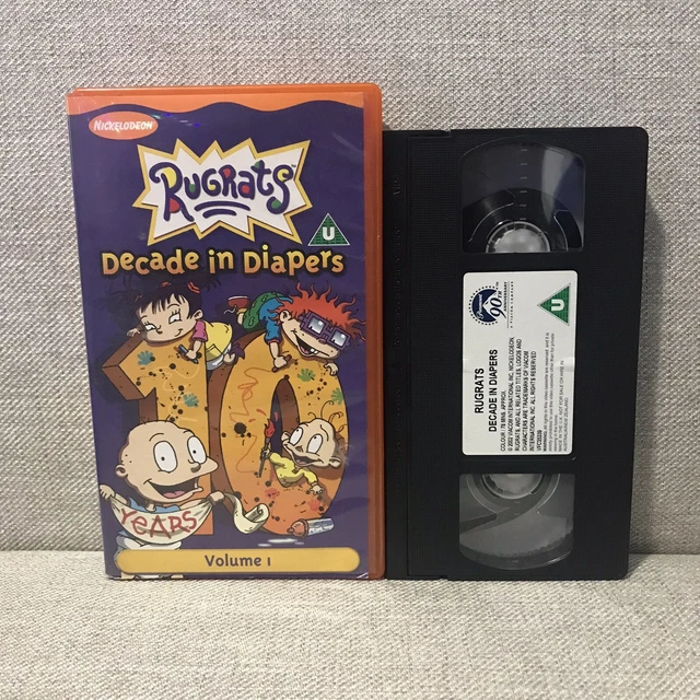 RUGRATS DECADE IN Diapers Volume 1 - Vhs Video - Nickelodeon £2.95 ...