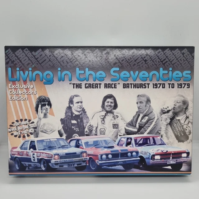 LIVING IN THE Seventies "The Great Race" BATHURST 1970 To 1979 6-DVDs ...