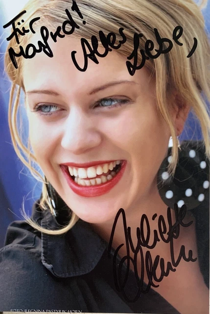 JULIETTE MENKE * Schauspielerin * TV & Film * Original Autogramm * handsigniert* EUR 2,99 ...