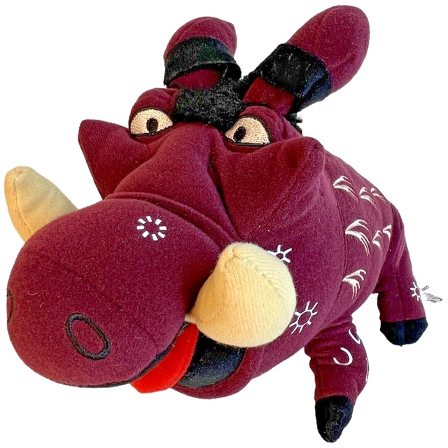 WALT DISNEY PURPLE Pumbaa Plush Warthog The Lion King Stuffed Animal ...