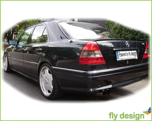 MERCEDES C W202 Spoiler Rear Spoiler/Rear Spoiler Lip £58.44 - PicClick UK