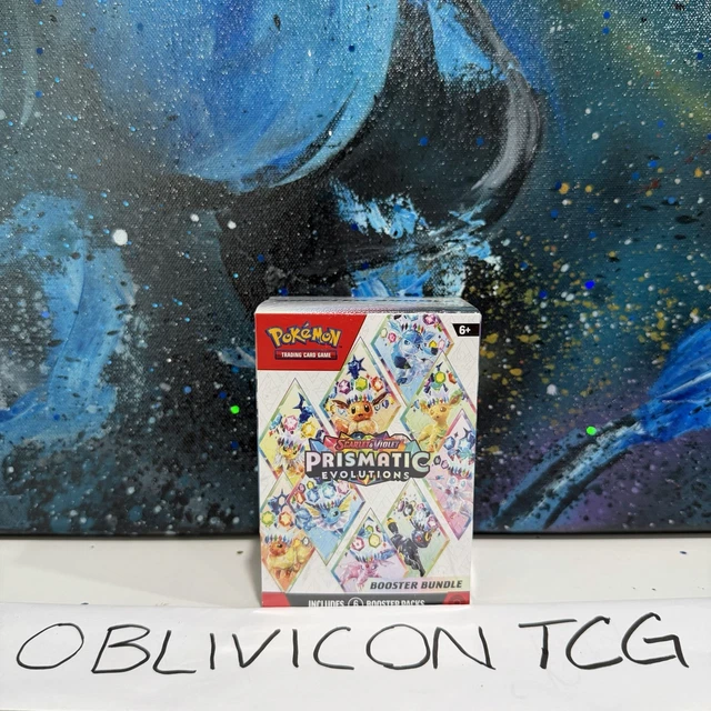 POKÉMON TCG SCARLET & Violet Prismatic Evolution Booster Bundle - Ships ...