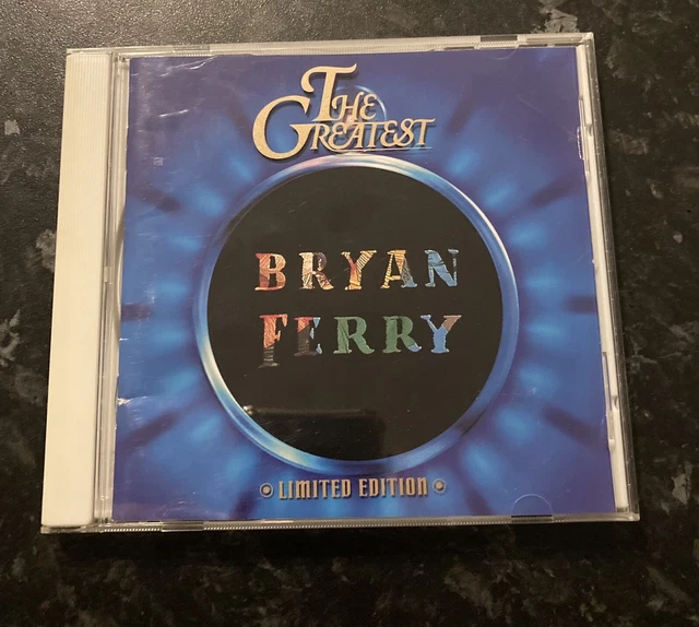 RARE JAPANESE BRYAN FERRY The Greatest LIMITED EDITION 1998 CD Album ...