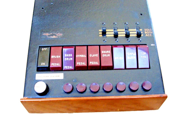 VINTAGE WURLITZER ORGAN Analog Drum Machine £47.42 - PicClick UK