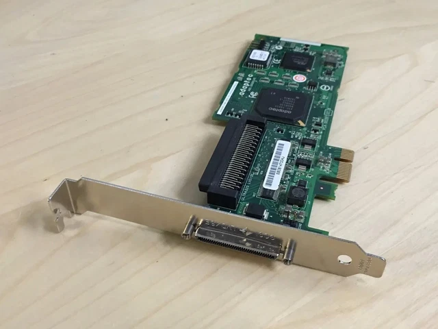 ADAPTEC 29320LPE PCIE Ultra320 SCSI Controller Card PCI-Express PCI-E ...