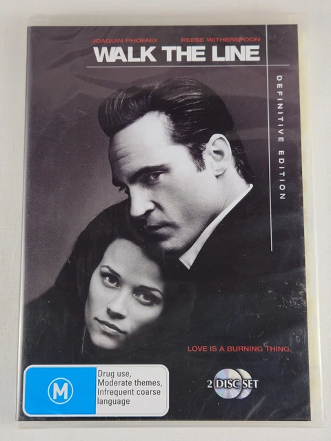 WALK THE LINE - Definitve Edition DVD (Brand New & Sealed) Region 4 $8. ...