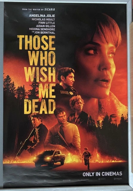 CINEMA POSTER: THOSE WHO WISH ME DEAD 2021 (One Sheet) Angelina Jolie ...