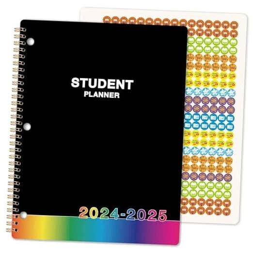 STUDENT PLANNER 2024-2025 - School Planner 2024-2025, July 2024 - June ...