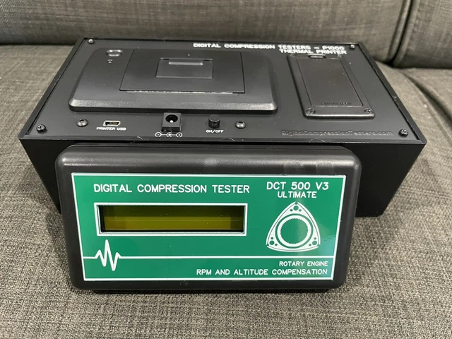 DCT 500V3 ULTIMATE rotary engine compression tester- 13b 12a altitude ...
