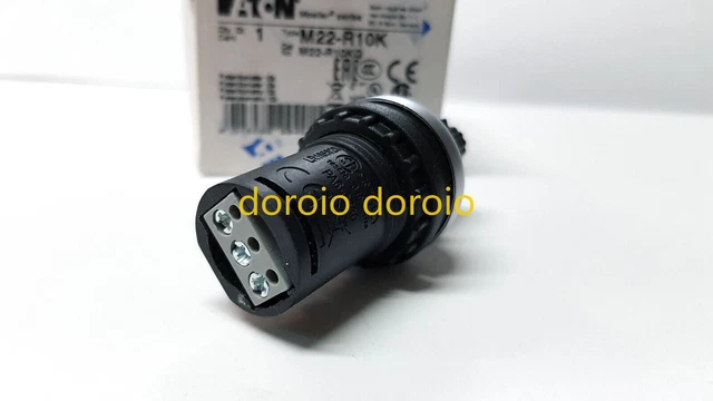 GENUINE EATON MOELLER M22-R10K RMQ Titan Potentiometer 10k ohm 229491 £ ...