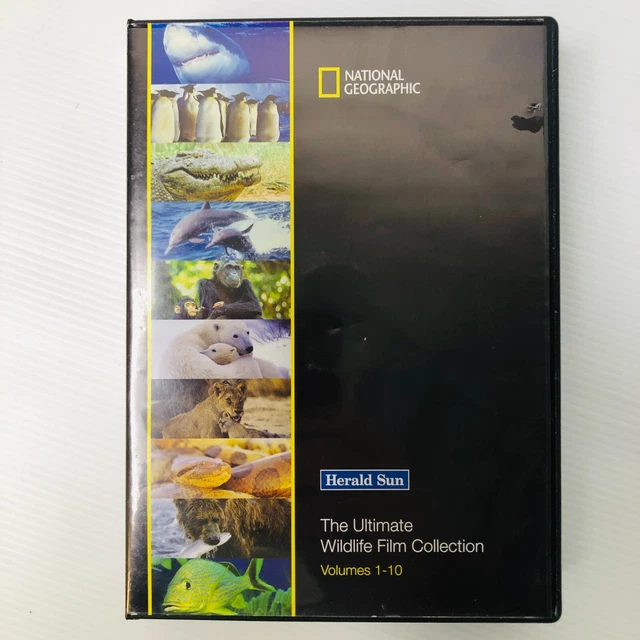NATIONAL GEOGRAPHIC - Ultimate Wildlife Film Collection (DVD 10-Disc ...