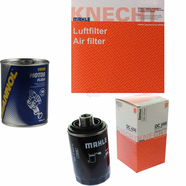 MAHLE / KNECHT Inspektionspaket Filter Set SCT Motor Flush Motorspülung ...