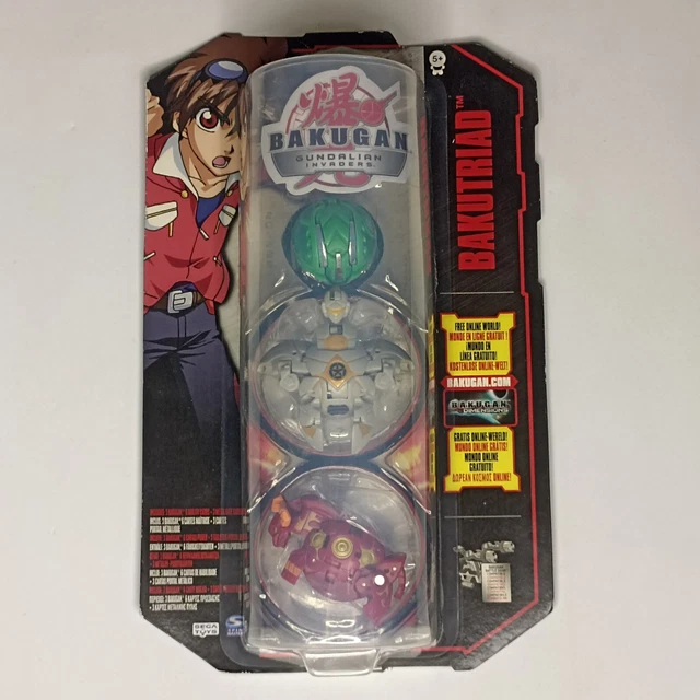 BAKUGAN GUNDALIAN INVADERS_ Bakutriad_ Lumino Dragonoid + Aranaut ...