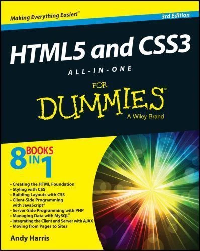 HTML5 AND CSS3 All-In-One for Dummies by Harris, Andy $6.43 - PicClick