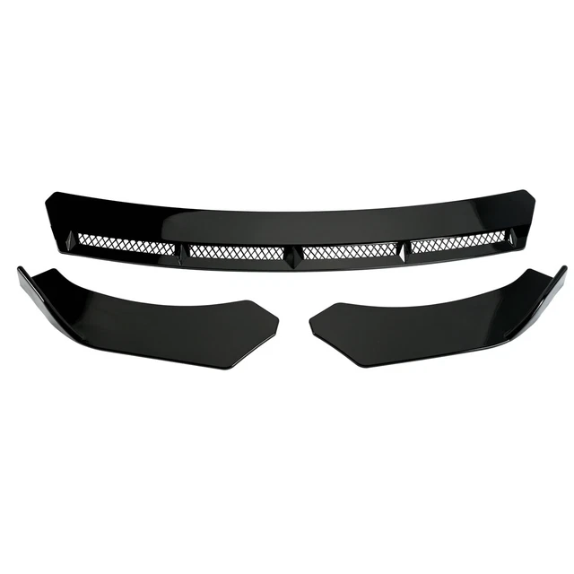 FOR CITROEN BERLINGO DS3 Gloss Front Bumper Lip Splitter Spoiler Chin ...