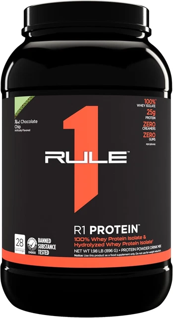 RULE ONE PROTEINS R1 Protein - 25G Fast-Acting, Super-Pure 100% Isolate ...