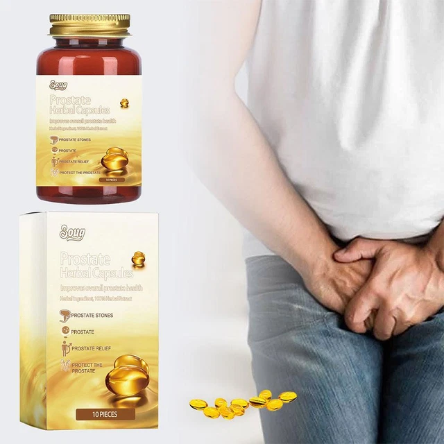MAN'S PROSTATE CAPSULES Prostate Health Supplement Relief Discomfort 10 ... MAN'S PROSTATE CAPSULES Prostate Health Supplement Relief Discomfort 10 ...