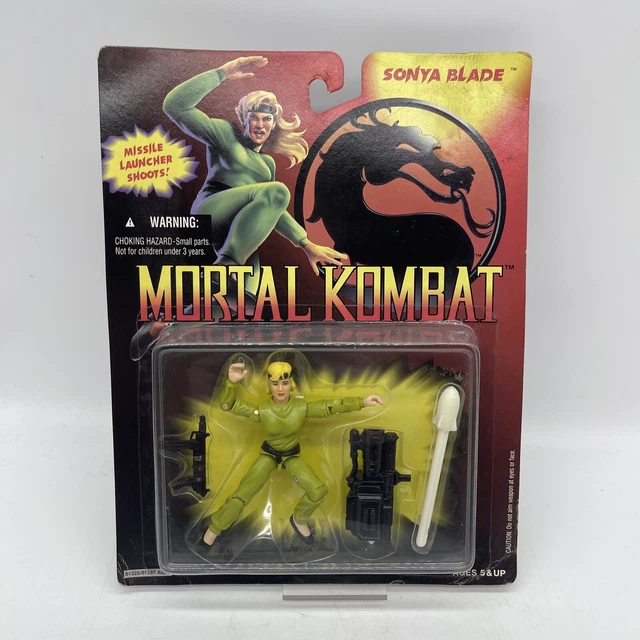 GI JOE MORTAL Kombat Sonya Blade Modellino Vintage Sigillato Raro EUR ...