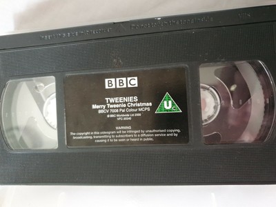 BBC TWEENIES MERRY Tweenie Christmas Vhs ( No Paper cover ) EUR 5,72 ...