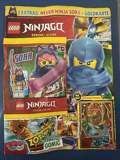 LEGO NINJAGO DRAGONS Rising Season 1 Minifigur Sora njo820 NEU Paperbag ...