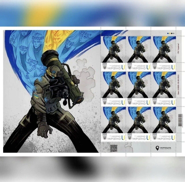 RARE STAMPS WAR in Ukraine 2025 "Ukrainian Soldier" £17.82 - PicClick UK