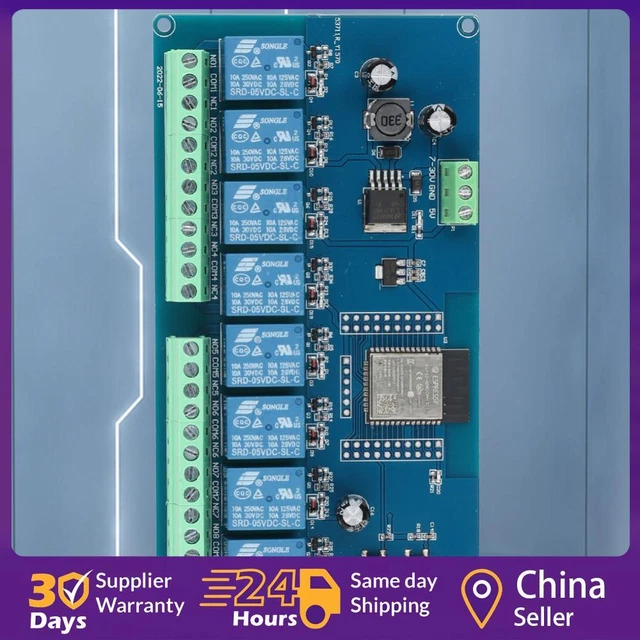 ESP32 POWER SUPPLY Module DC 5-30/60V ESP32-WROOM Development Board ...