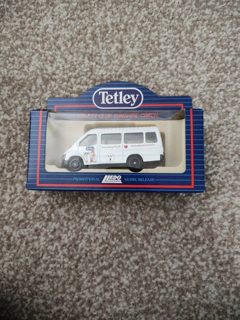 LLEDO MODEL TETLEY'S Variety Club Sunshine Coach Vintage 1991. In ...