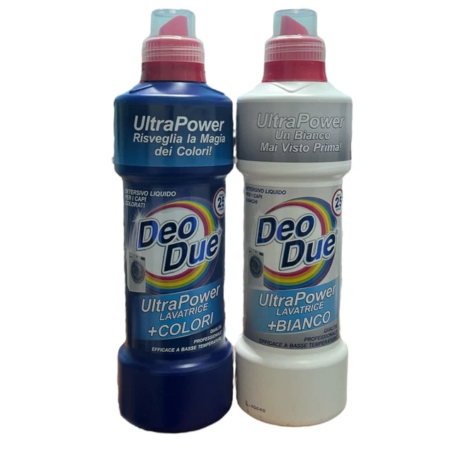 DEO DUE DET. Lavatrice Ultrapower Colorati E Bianchi 1 L Confezione Da ...