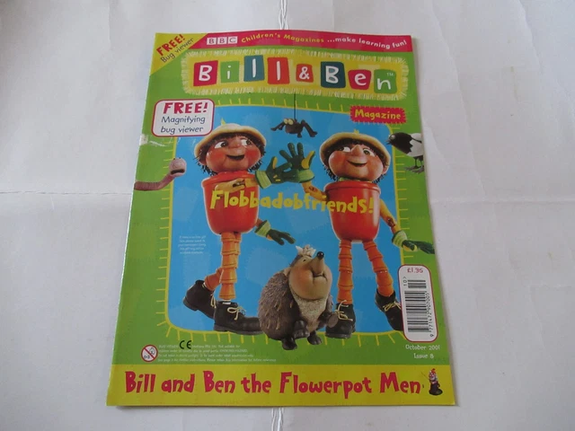 BILL & BEN The Flowerpotmen Magazine Issue 8/BBC Children's Television ...