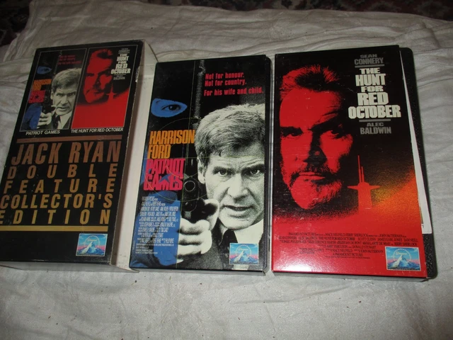 JAPANESE VHS VIDEO Jack Ryan Double Feature Collectors Edition £15.00 ...