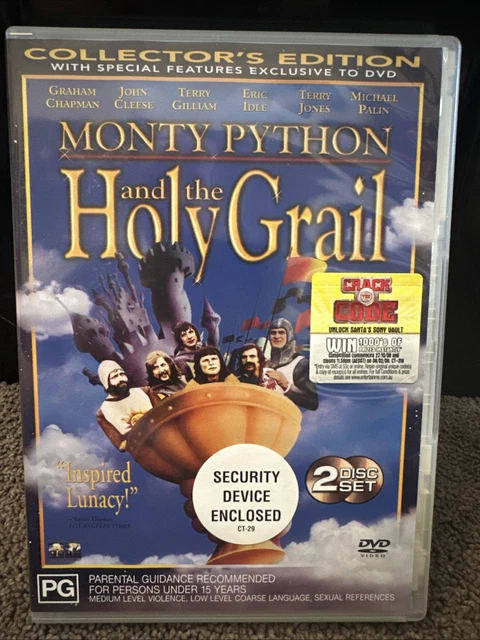MONTY PYTHON AND the Holy Grail - Collector's Edition (DVD, 1974) $1.00 ...