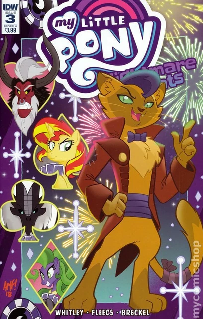 MY LITTLE PONY Nightmare Knights #3A Fleecs VF 2018 Stock Image $9.40 ...