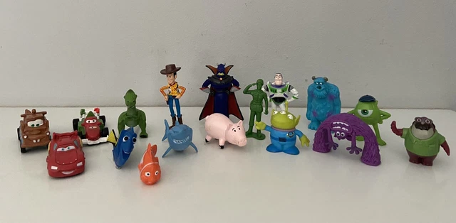DISNEY BUNDLE FIXED Figures Toy Story Finding Nemo Cars Monster Inc £10 ...