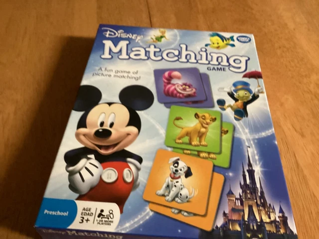 DISNEY CLASSIC CHARACTERS Matching Game by Wonder Forge for Boys ...