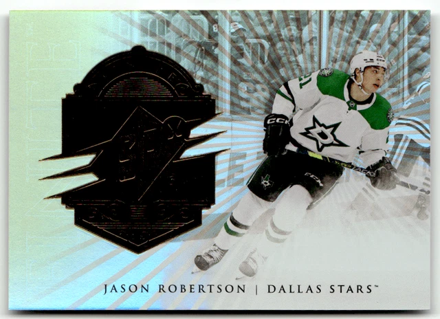 UPPER DECK 2024-25 SPx NHL Hockey No. F-18 Jason Robertson Oro 68/199 ...