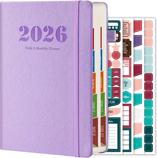 2026 DIARY, 2026 Daily and Monthly Planner, Diary A5 Page a Day form ...