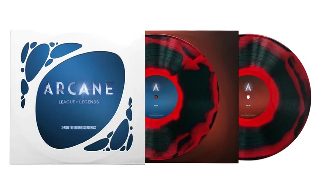 ARCANE LEAGUE OF Legends Season 2 Vinyl Soundtrack Limited Red/Green ...