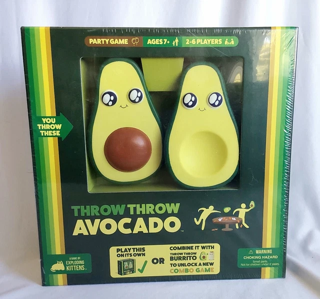 THROW THROW AVOCADO Game New In Sealed Package $12.99 - PicClick