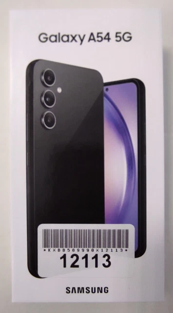 SAMSUNG A546B GALAXY A54 5G 128GB/8GB RAM Dual-SIM awesome-graphite Nr: 589990 EUR 181,00 ...