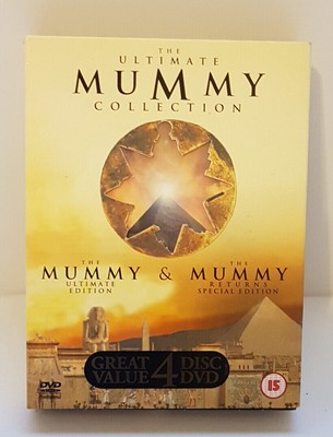THE ULTIMATE MUMMY Collection / DVD Box Set / 4 Disc - Excellent ...