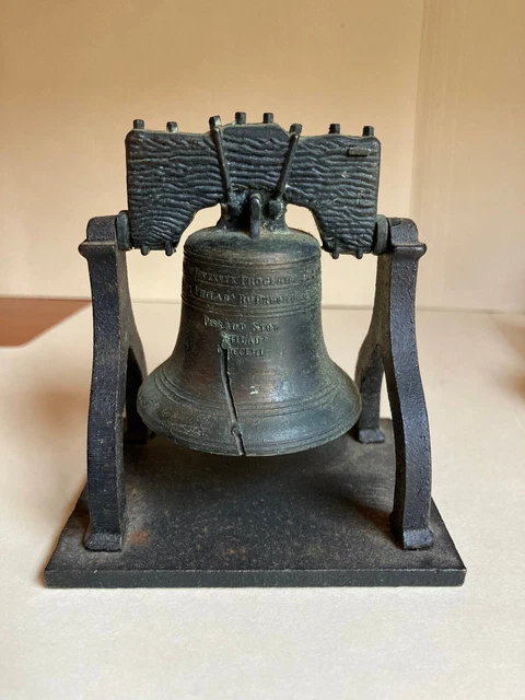 VINTAGE BI-CENTENNIAL CAST Metal "The Liberty Bell" Souvenir by ...