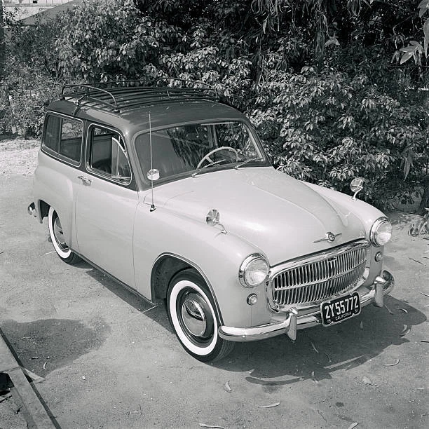 HILLMAN HUSKY 1955 Old Car Road Test Photo 2 $9.00 - PicClick AU