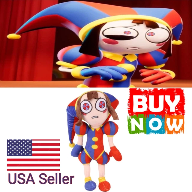 The Amazing Digital Circus Plush Toy Stuffed Pomni The Jester Palmny Doll 25cm 2173 Picclick Ca