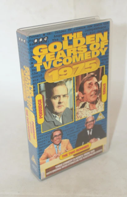 VINTAGE 'THE GOLDEN Years Of Comedy 1975' VHS Tape - Porridge/Sykes/Two ...