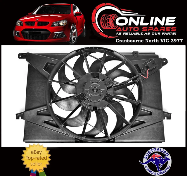 SINGLE RADIATOR THERMO Fan fit Ford Falcon BA BF FG Territory SX SY 4 ...