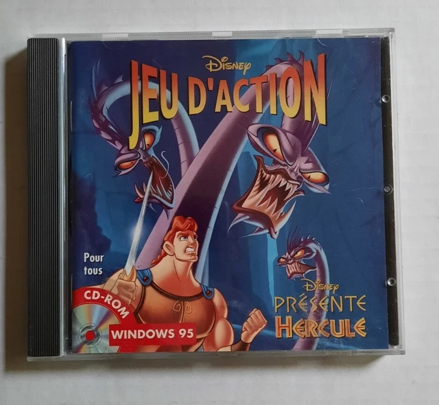 DISNEY'S HERCULES PC Game 1997 Windows 7 8 10 11 Disneys FRENCH GAME $9 ...