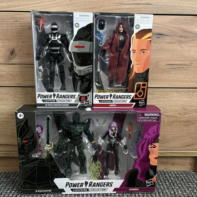 POWER RANGERS IN Space Lightning Collection Ecliptor Astronem andros ...