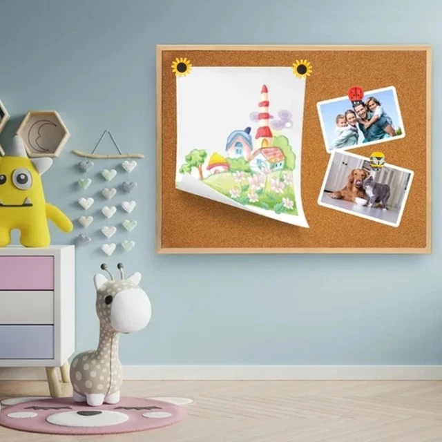 FLOWER PUSH PINS Lady Bird Pushpin for Office School Notice Board Pin ...