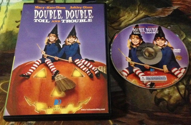 DOUBLE, DOUBLE, TOIL And Trouble DVD Olsen Twins 2003 OOP $8.50 ...